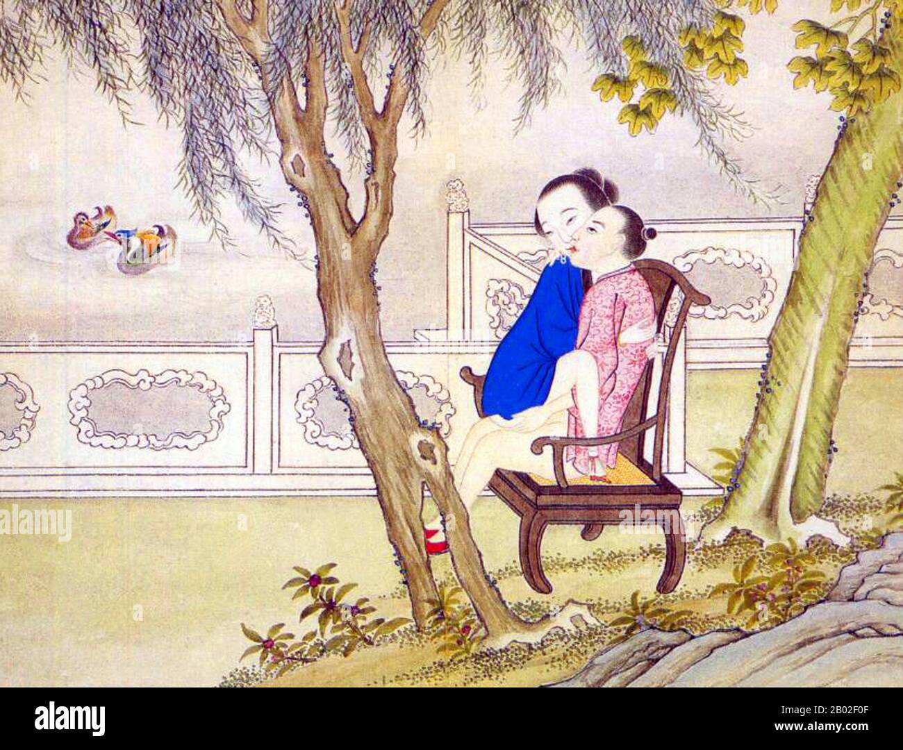 Chinese erotic art was a tradition that spanned from antiquity until ...