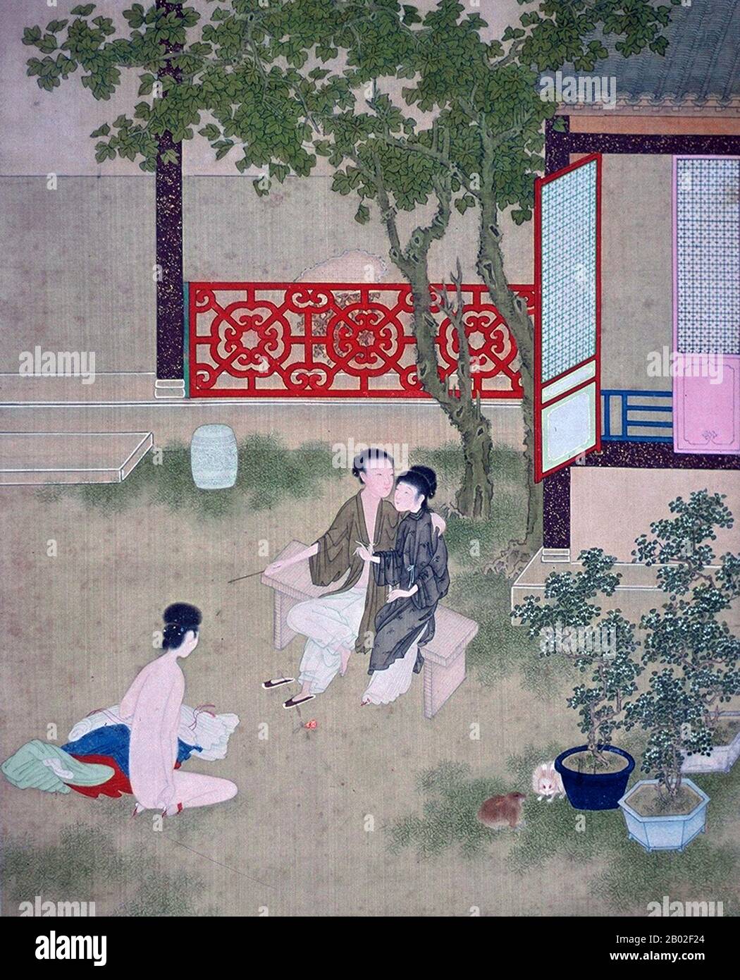 Chinese Erotic Art Was A Tradition That Spanned From Antiquity Until Its Apex In The Late Ming