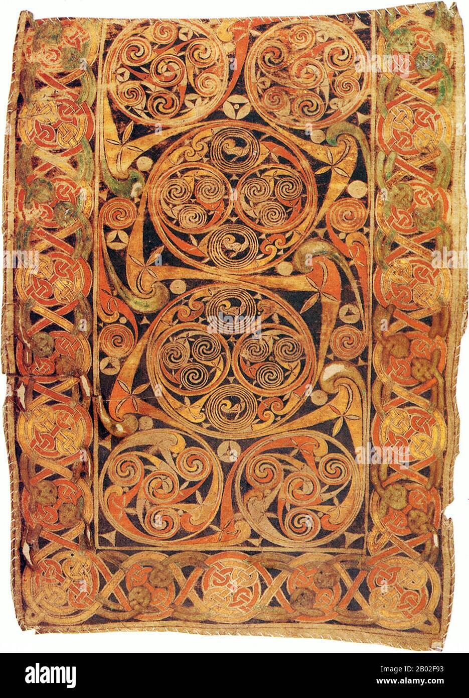 The Book of Durrow is a medieval illuminated manuscript gospel book in ...