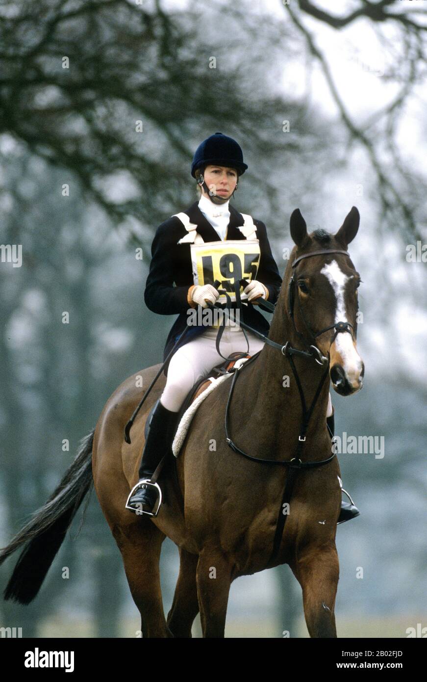 Princess anne competing on horse hi-res stock photography and images ...