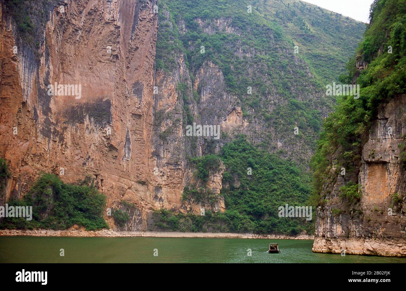 The Three Gorges or Yangtze Gorges span from the western—upriver cities ...
