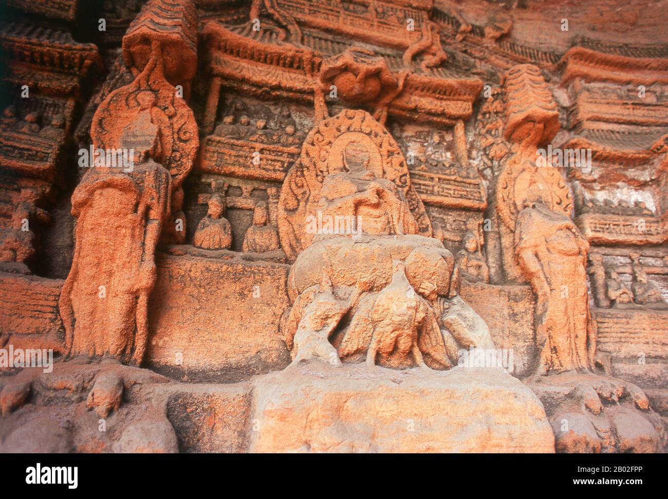 The Leshan Giant Buddha (Lèshān Dàfó) was built during the Tang Dynasty ...