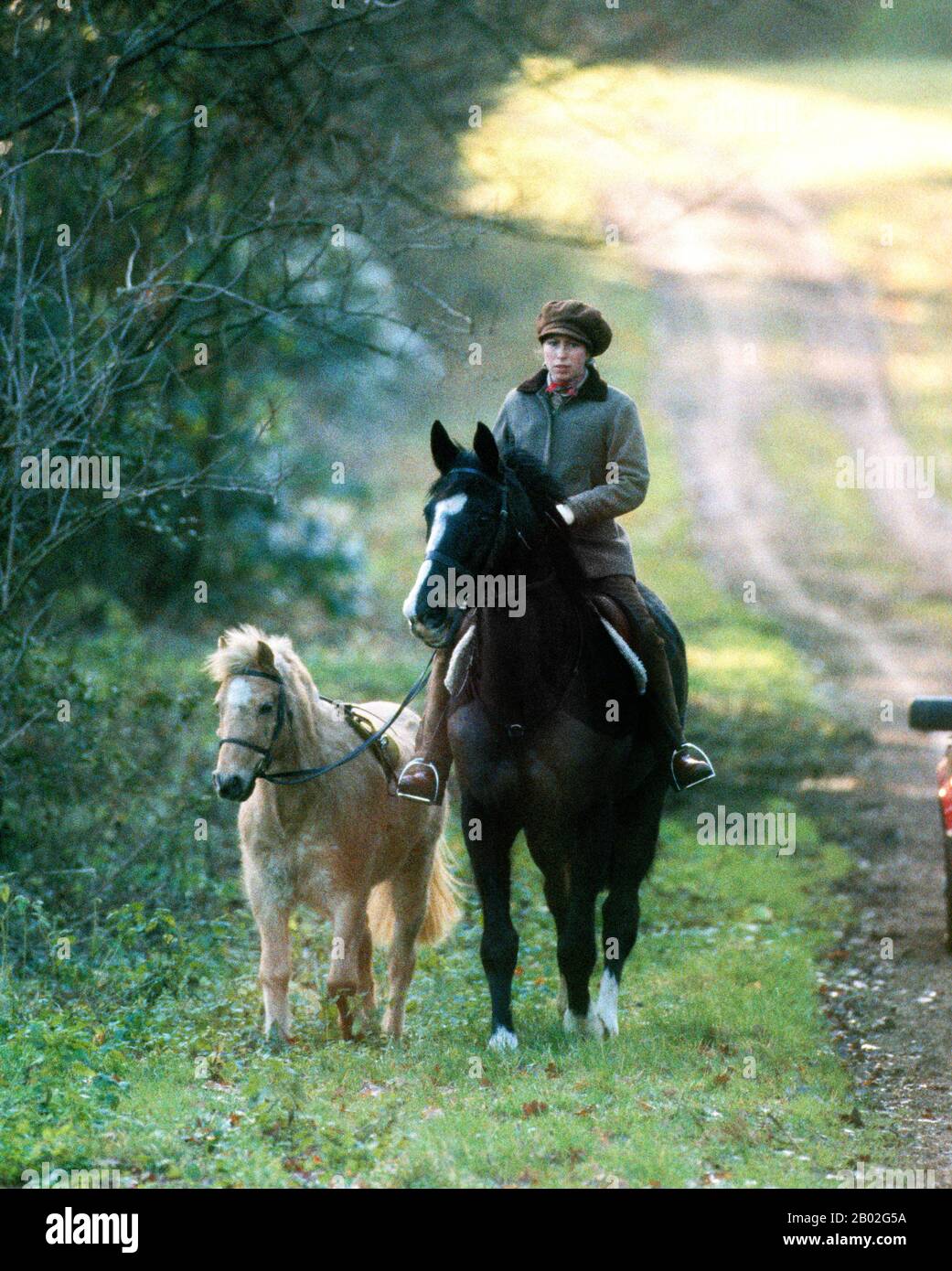 Hrh princess anne captain mark philips hi-res stock photography and ...