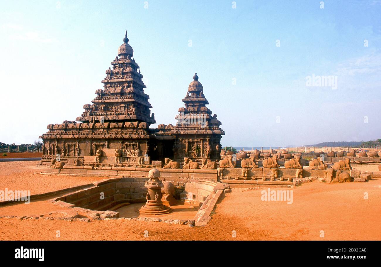 The Shore Temple was constructed in the early 8th century CE during the ...