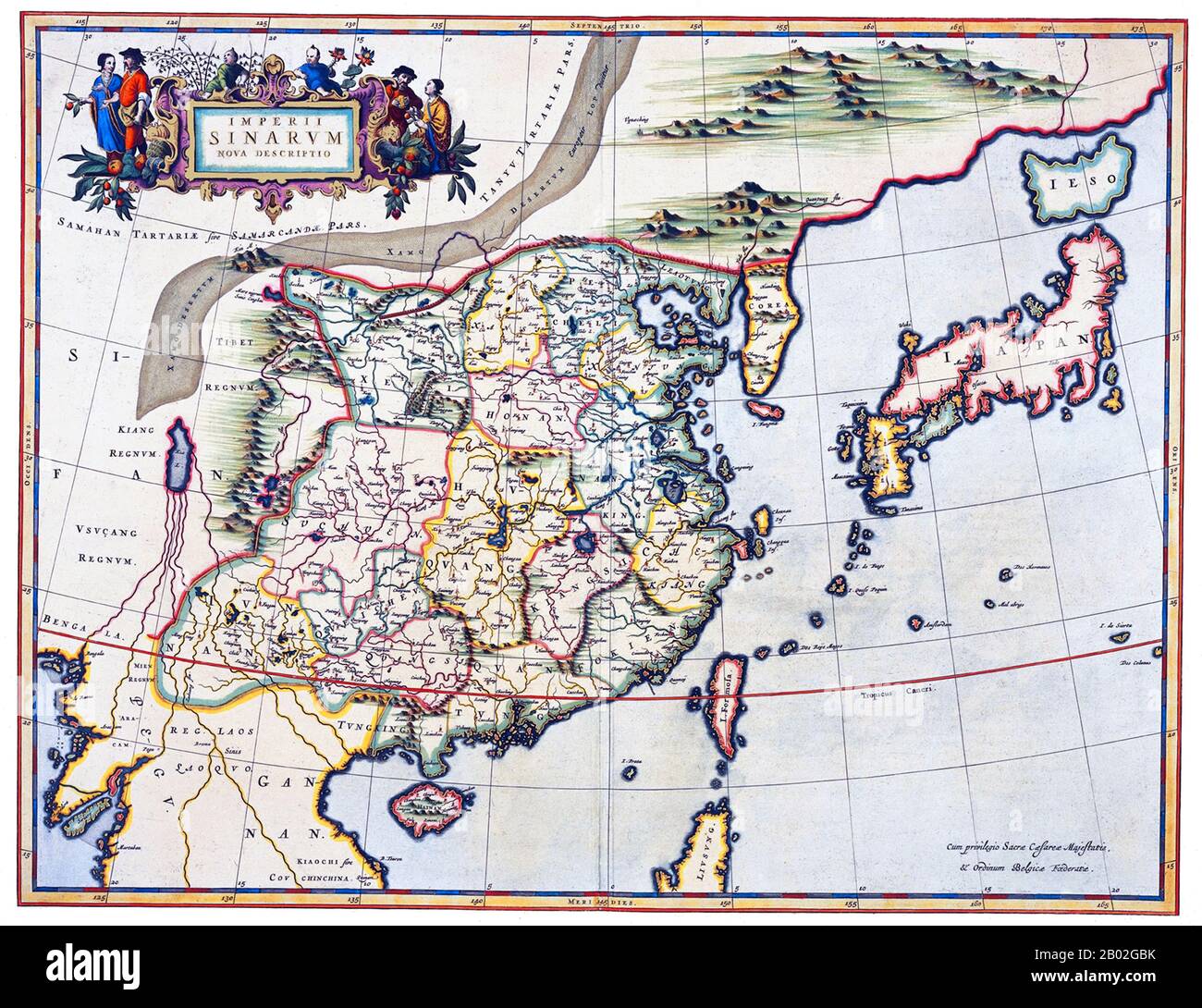 Qing dynasty map Cut Out Stock Images & Pictures - Alamy