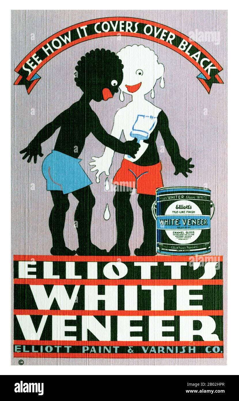 Racist advert hi-res stock photography and images - Alamy