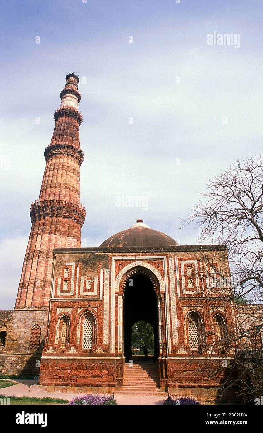 Qutub minar qutub known qutb hi-res stock photography and images - Alamy