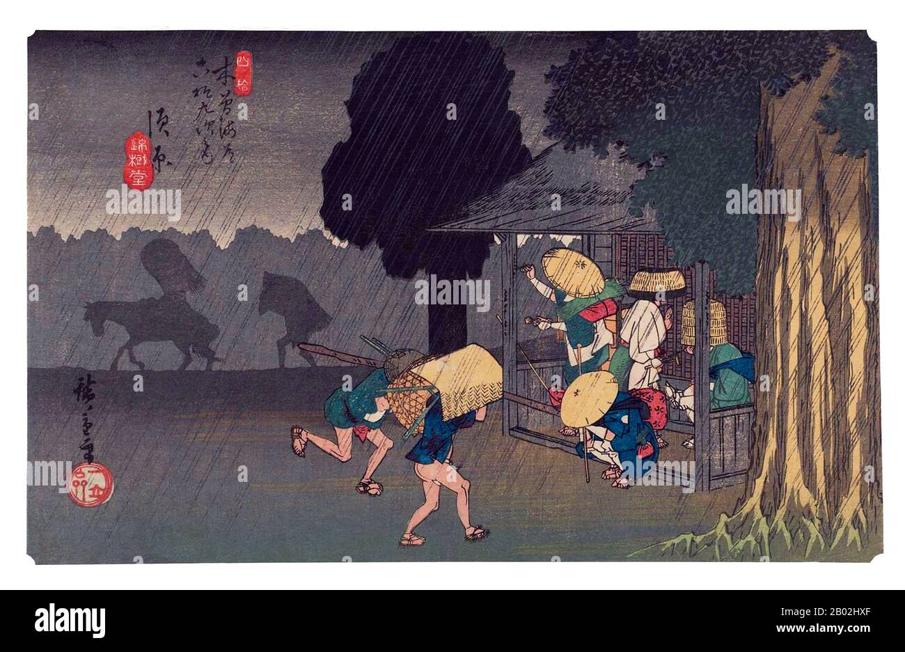 The Sixty-nine Stations of the Kiso Kaidō (木曾街道六十九次 Kiso Kaidō ...