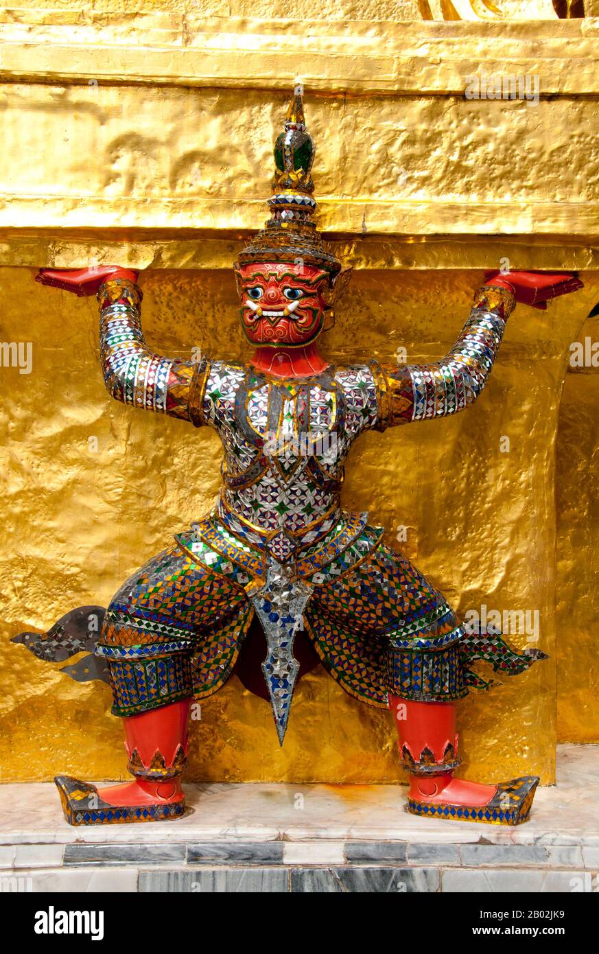 The Ramakien is the Thai version of the Indian epic, the Ramayana or ...