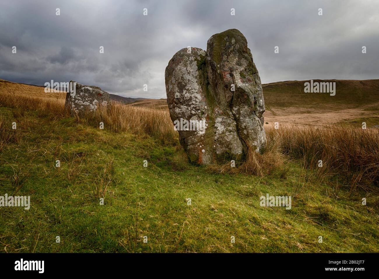 Standing stones wales hi-res stock photography and images - Alamy