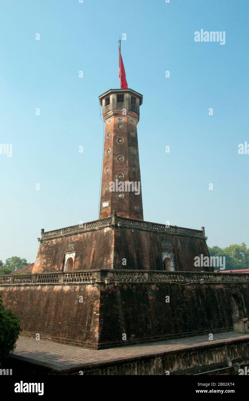 The hexagonal Cot Co Flag Tower was rebuilt by Emperor Gia Long of the ...