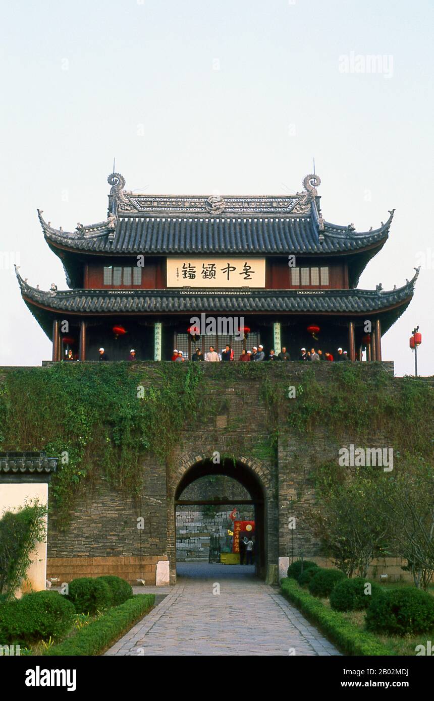 The Pan Men (Pan Gate) is part of the ancient city wall built in 514 ...