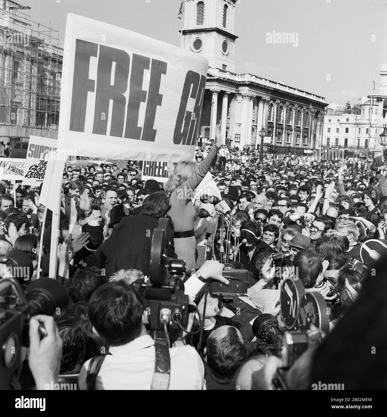 1960s london protest hi-res stock photography and images - Alamy