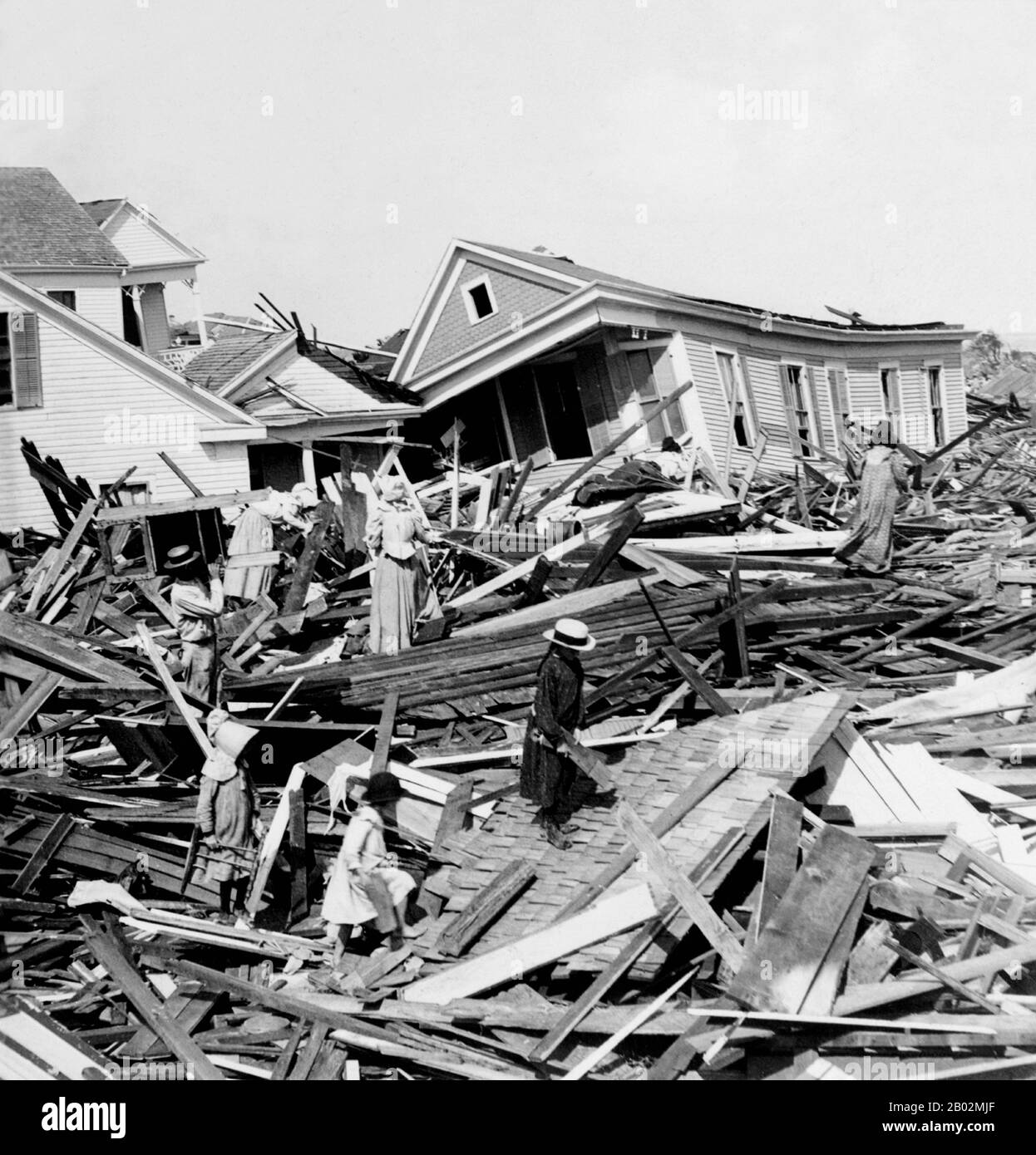 The Hurricane of 1900 made landfall on September 8, 1900, in the city ...