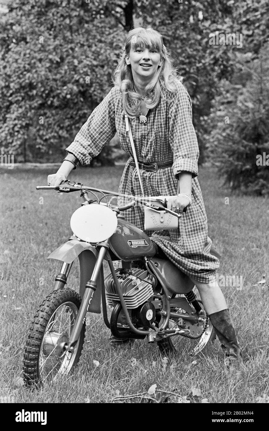 Ursela Monn, Schweizer Schauspielerin und Sängerin, Deutschland um 1977 ...