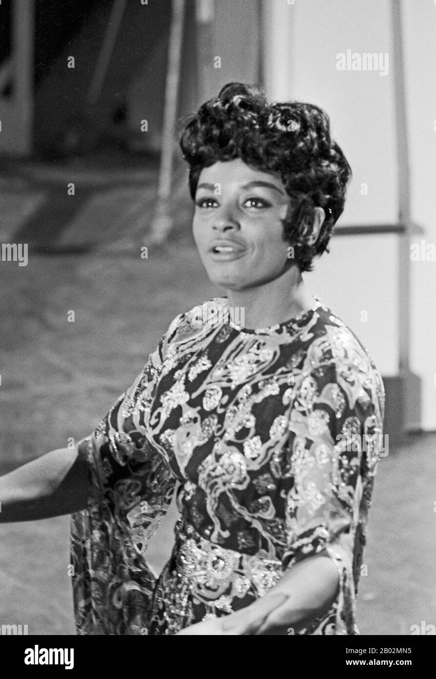 Olive Moorefield, amerikanische Sängerin und Schauspielerin ...