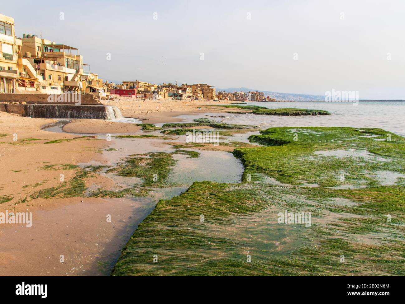 Once a popular bathing spot, the Saint Simon beach today is a pretty ...