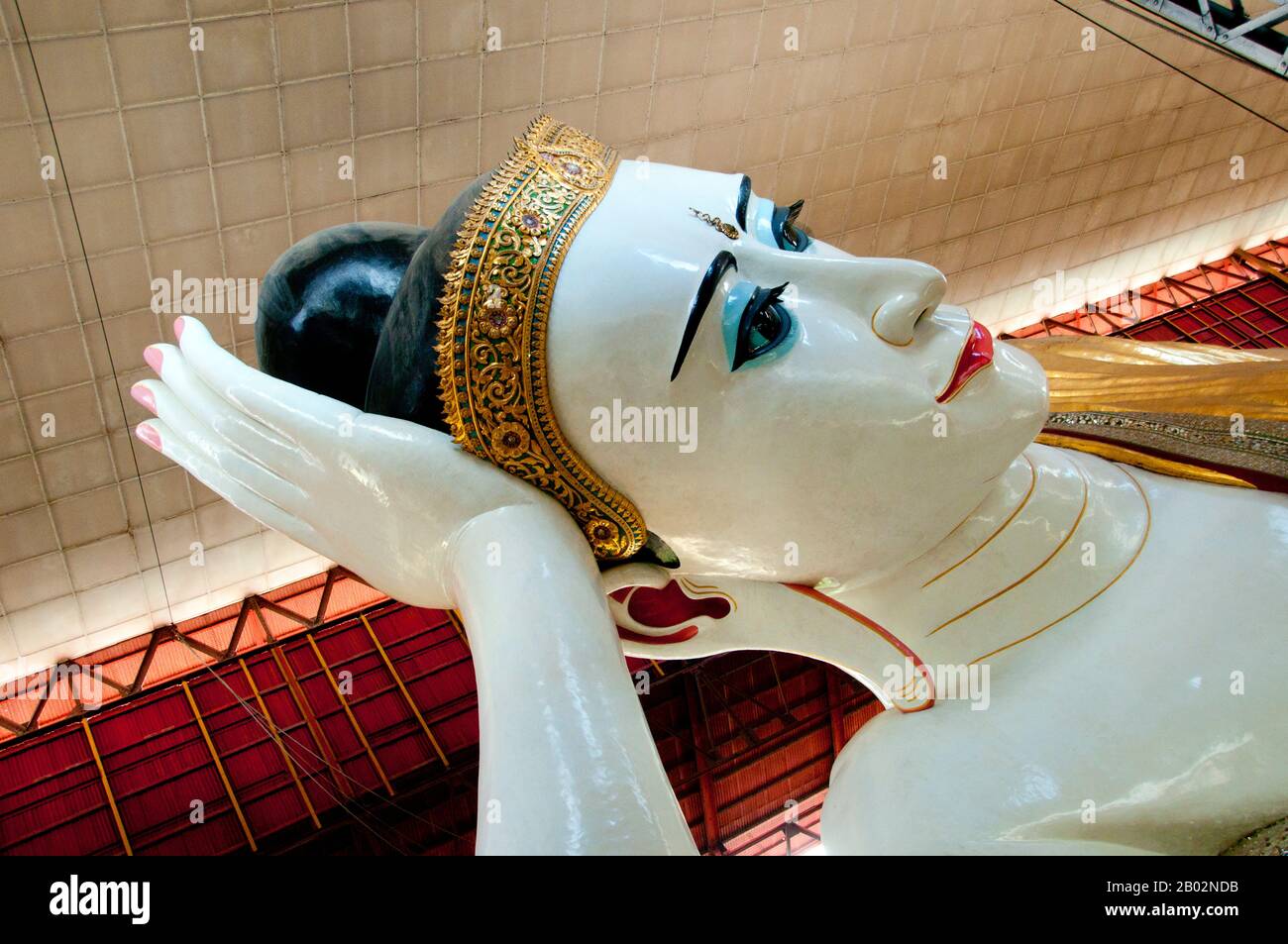 Housed in a pavilion the 70m (230ft) long Chauk Htat Gyi reclining ...