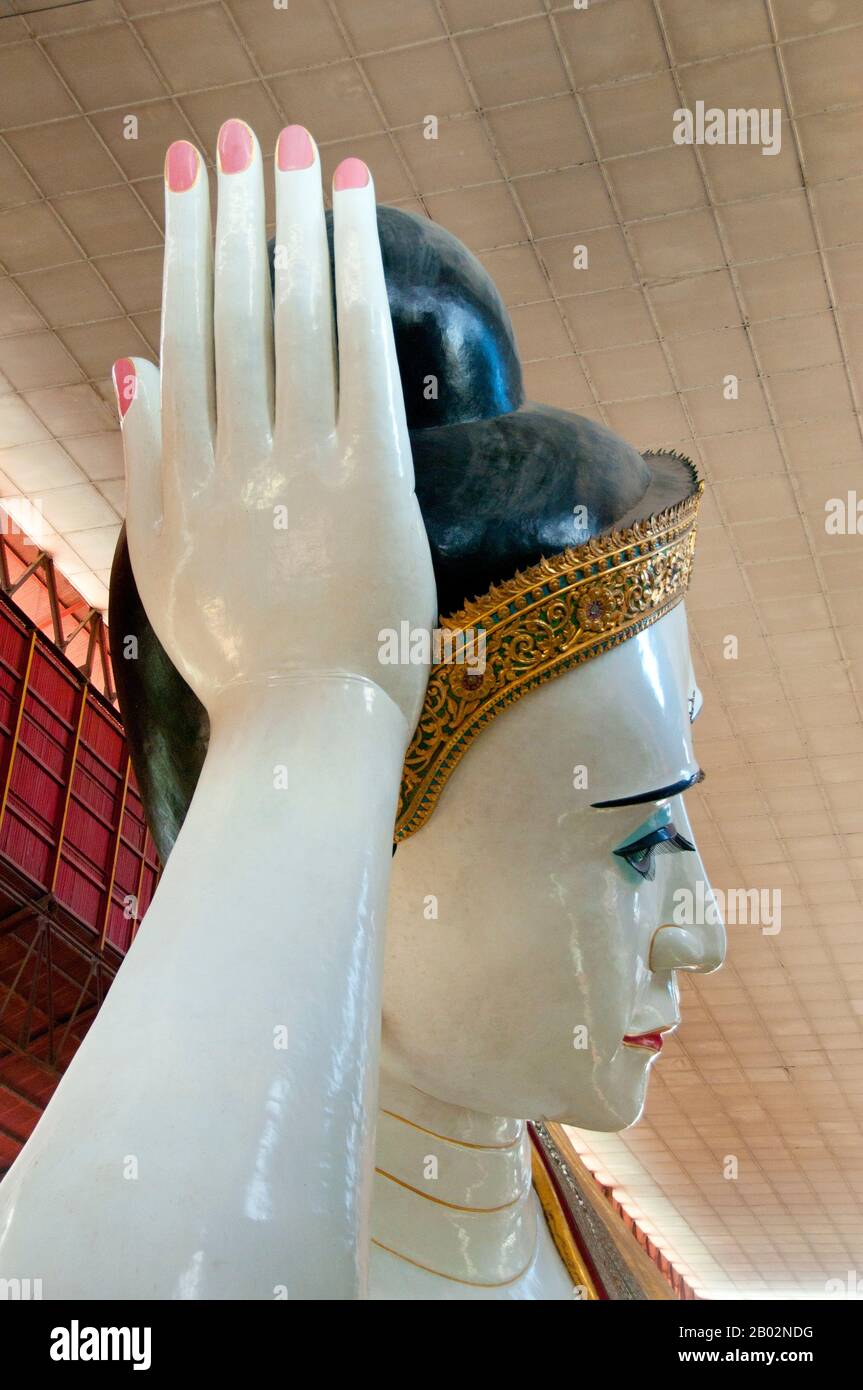 Housed in a pavilion the 70m (230ft) long Chauk Htat Gyi reclining ...