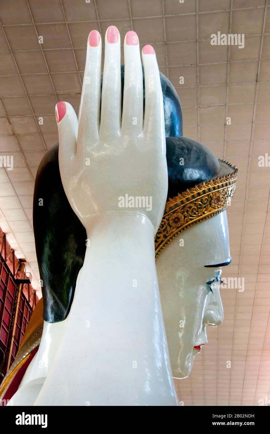 Housed in a pavilion the 70m (230ft) long Chauk Htat Gyi reclining ...