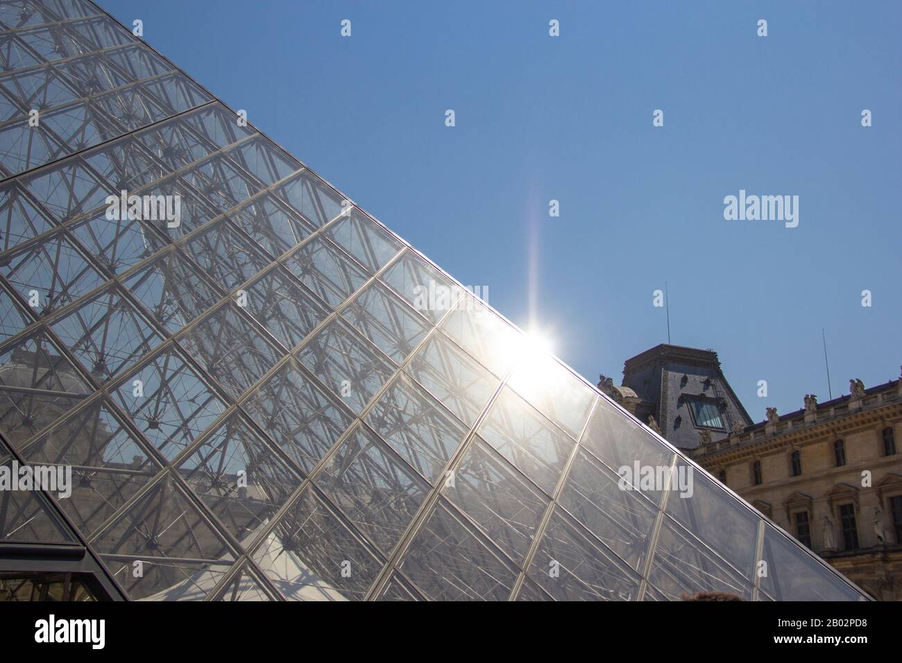 Glass triangular structure hi-res stock photography and images - Alamy