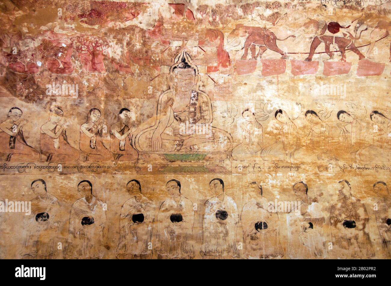 The Sulamani Temple was built in 1183 by King Narapatisithu (r. 1174 ...