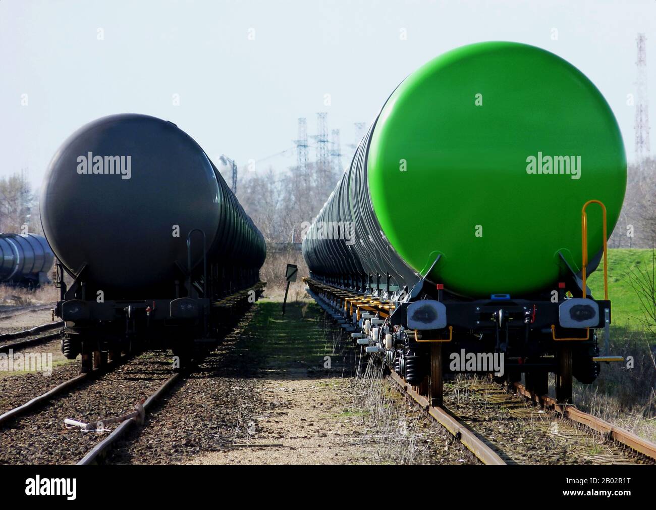 Railway tanker car hi-res stock photography and images - Alamy