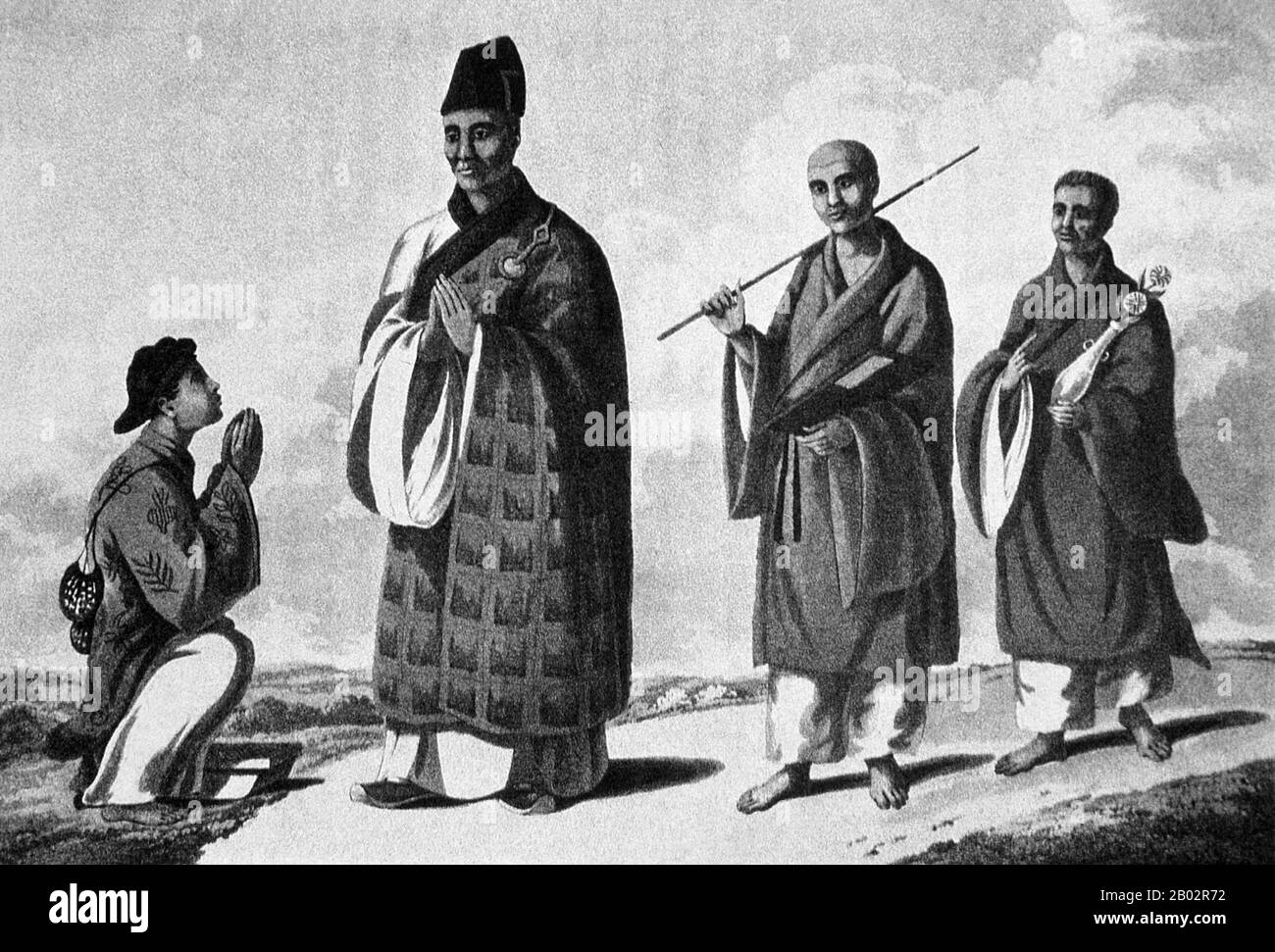 Monk fighting hi-res stock photography and images - Alamy
