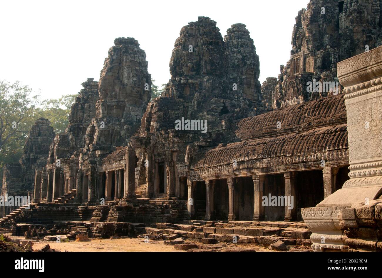 The Bayon was originally the official state temple of the Mahayana ...