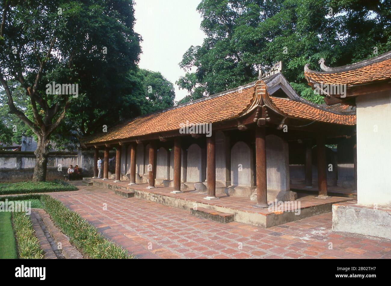 The Temple of Literature or Van Mieu is one of Vietnam’s foremost ...