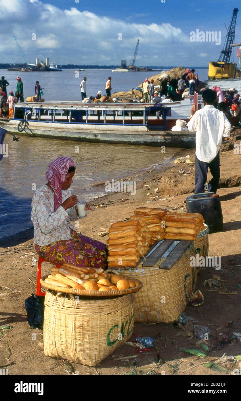 Kompong Cham is Cambodia’s third largest city and a notable rubber port ...