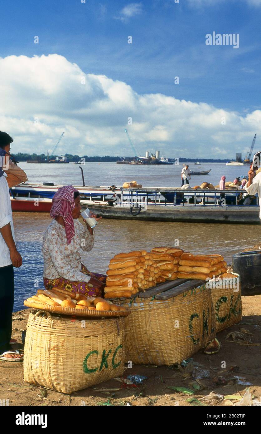 Kompong Cham is Cambodia’s third largest city and a notable rubber port ...