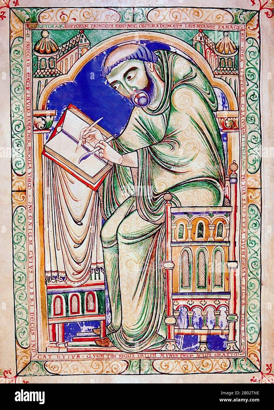 The Eadwine Psalter, previously known as the Canterbury Psalter, is an ...