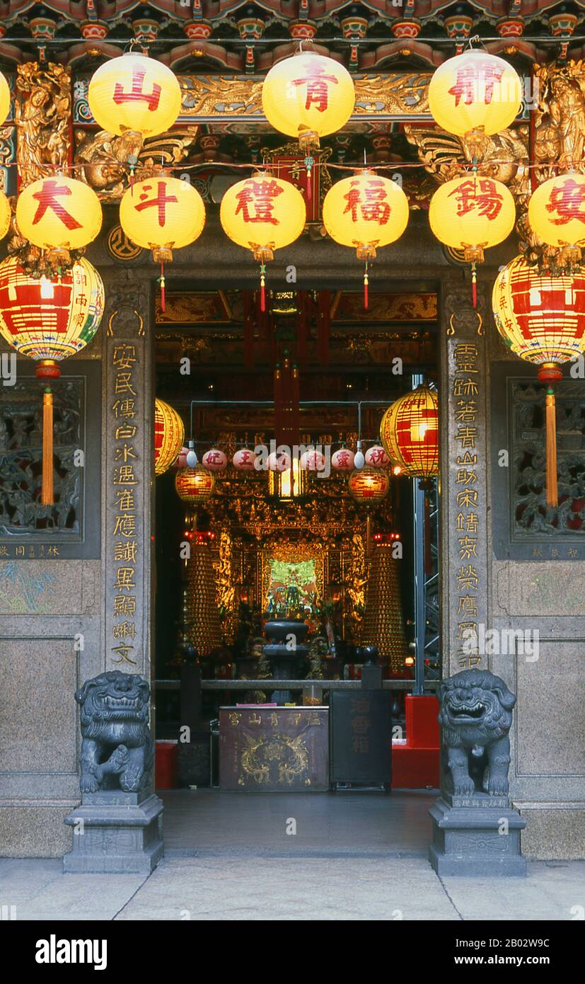 Built in 1856, the Chingshan Gong is dedicated to Qing Shan Ling An Zun ...