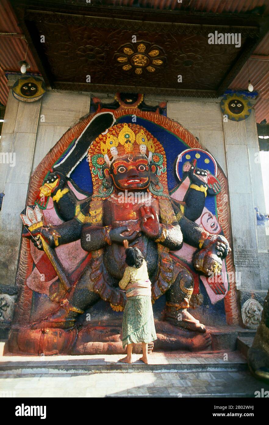 Hindu god kala bhairava hi-res stock photography and images - Alamy