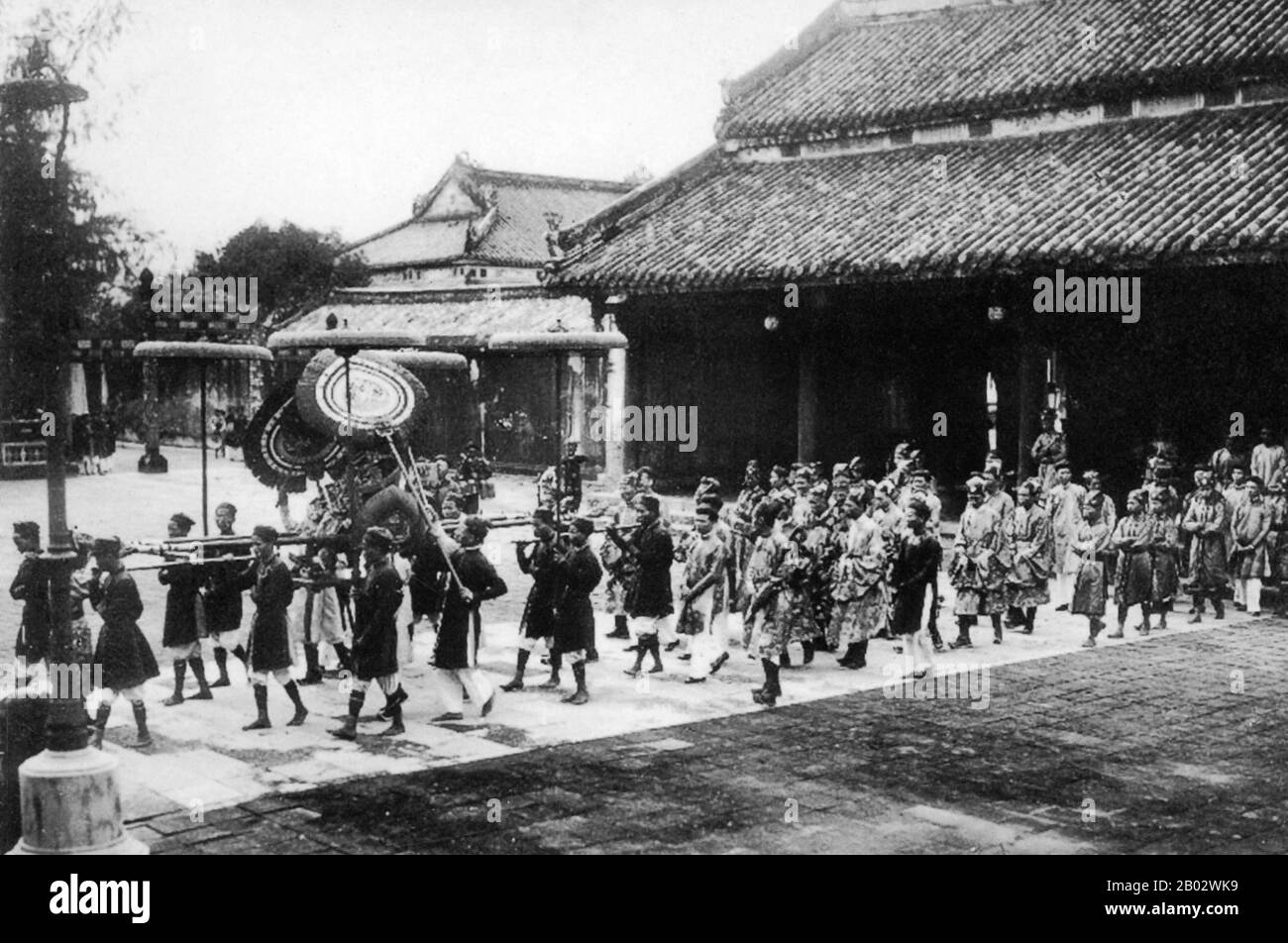 Annam protectorate Black and White Stock Photos & Images - Alamy