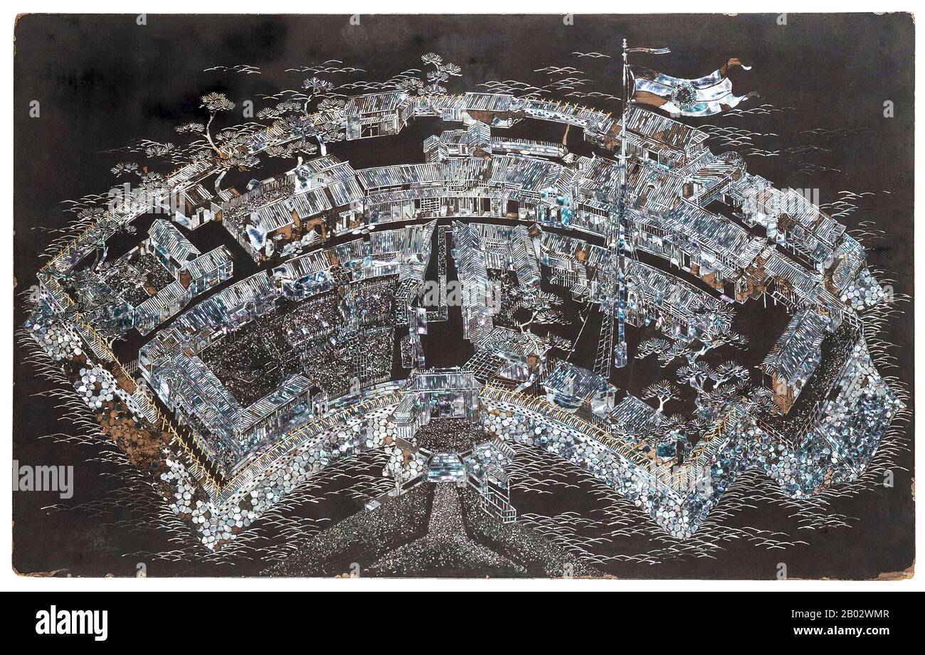 Dejima (literally 'exit island'; Dutch: Desjima or Deshima, sometimes ...