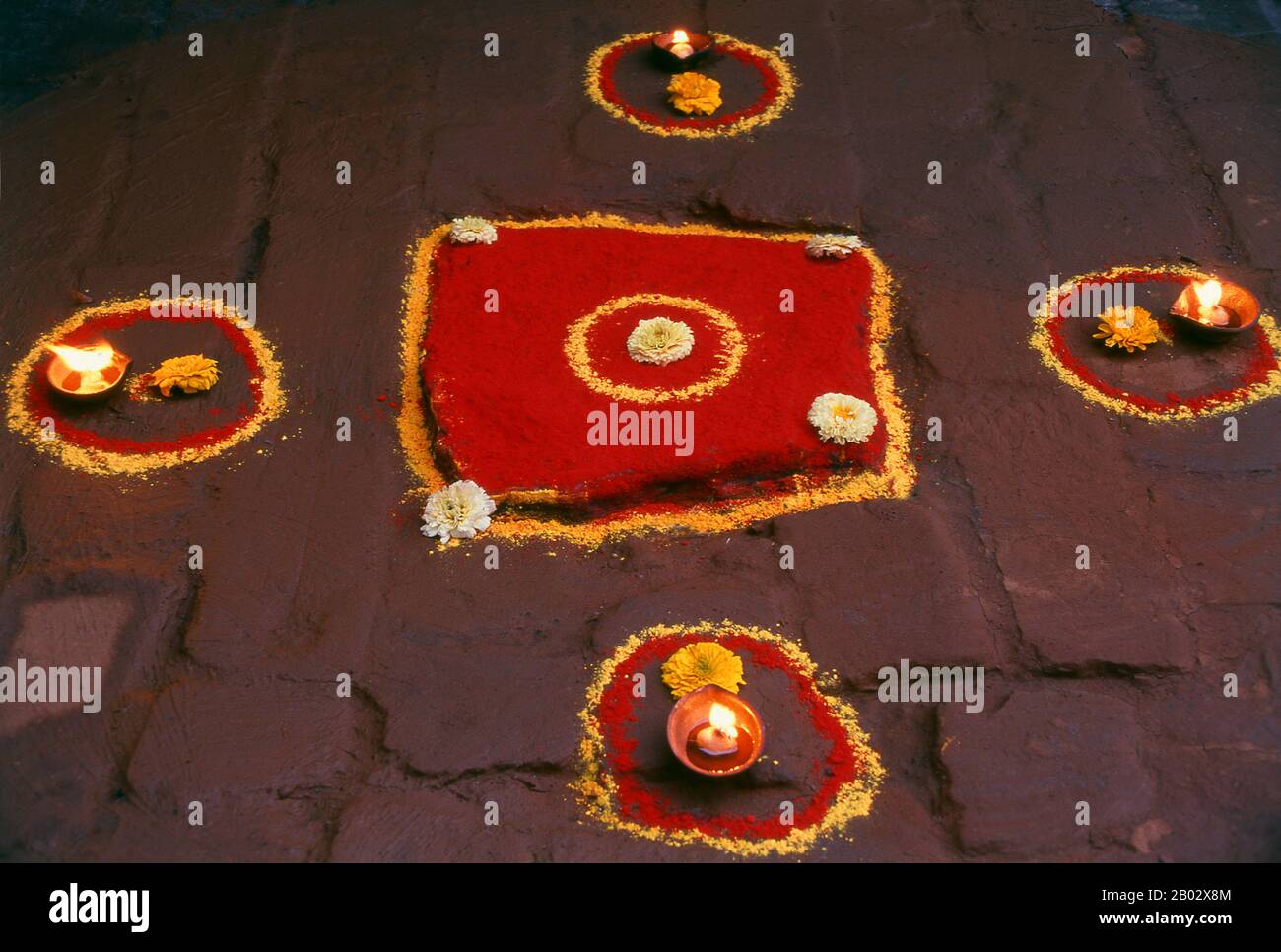 Rangoli, also known as Kolam or Muggu, is a folk art from India and ...