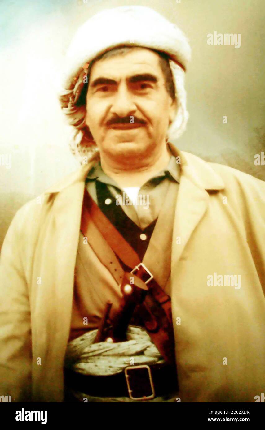 Mustafa Barzani (March 14, 1903 – March 1, 1979), also known as Mullah ...