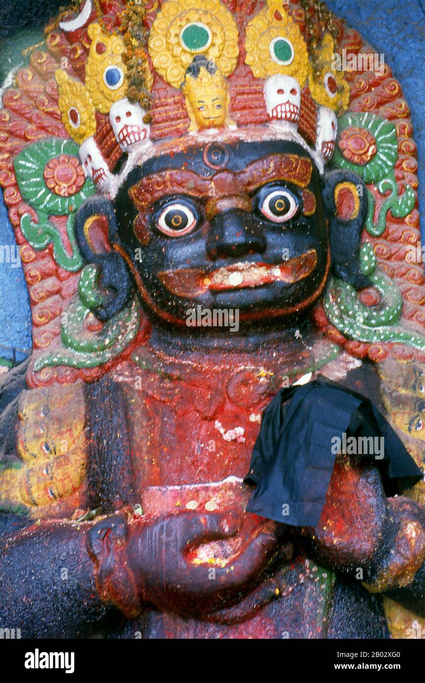 Hindu god kala bhairava hi-res stock photography and images - Alamy
