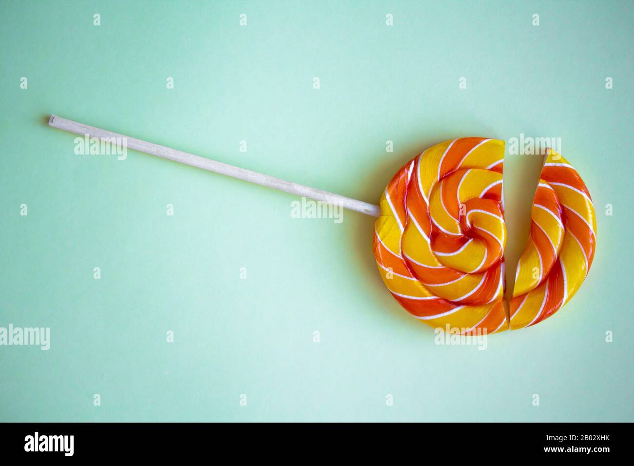 Broken lollipop hi-res stock photography and images - Alamy