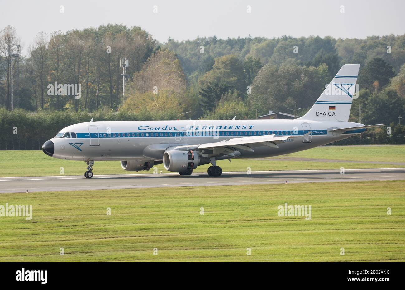 Condor Thomas Cook Aircraft at Hamburg Airport in Germany ...
