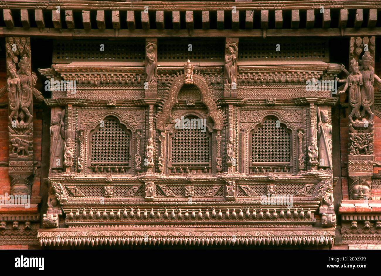 The Hanuman Dhoka, or royal palace, takes up most of the eastern side ...