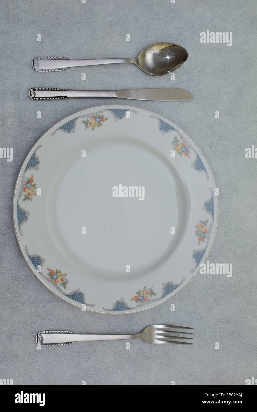 Mock up / design set of elegant and traditional colorful white and blue ...