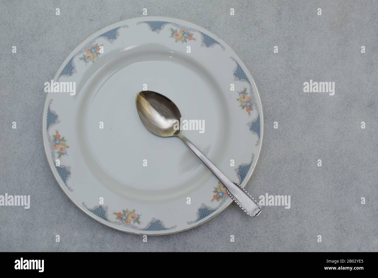 Mock up / design set of elegant and traditional colorful white and blue ...