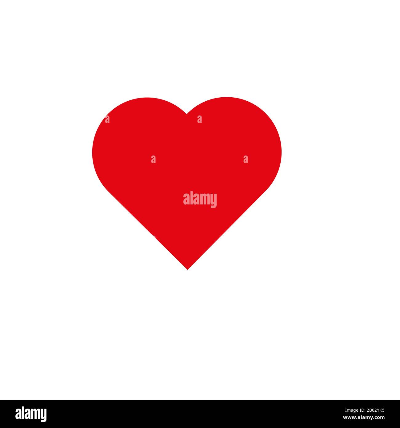 Heart Icon Vector. Perfect Love symbol. Valentine's Day sign, emblem ...