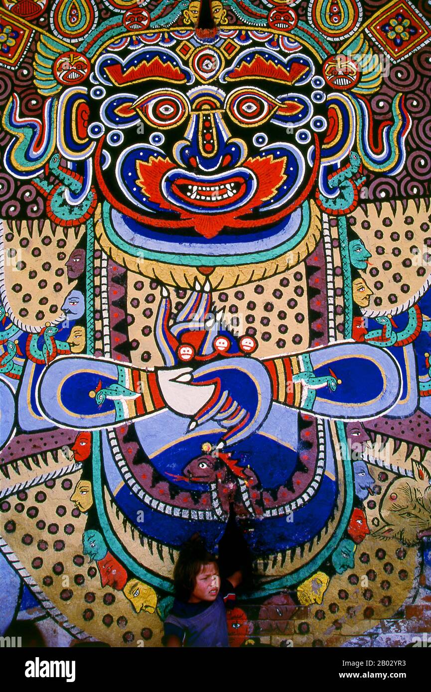 Hindu god kala bhairava hi-res stock photography and images - Alamy