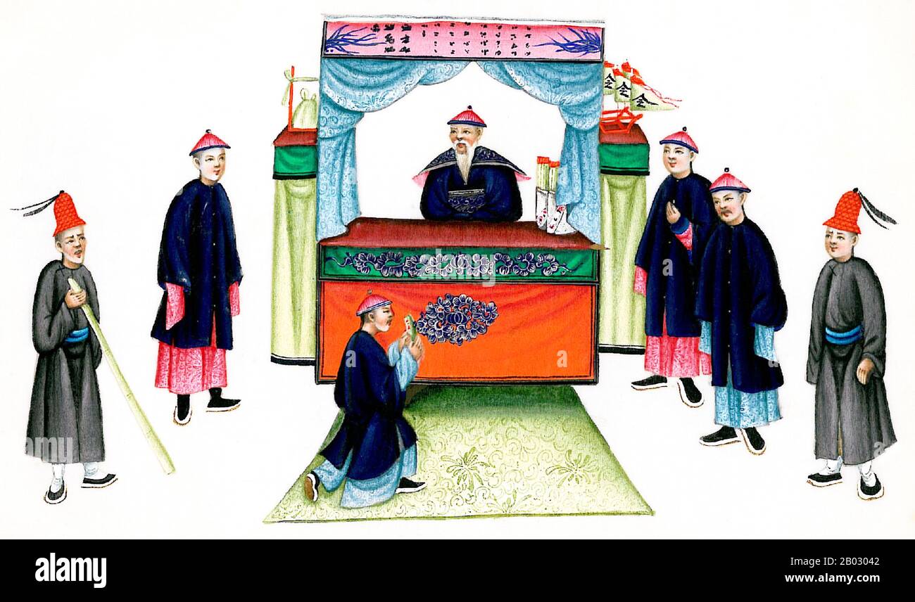 The Qing dynasty, also called the Empire of the Great Qing, or the ...