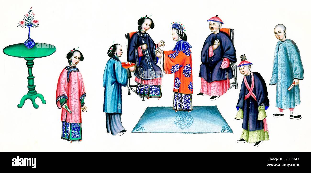 The Qing dynasty, also called the Empire of the Great Qing, or the ...