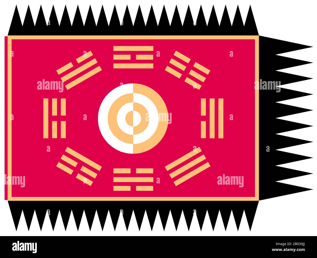 Goryeo dynasty flag hi-res stock photography and images - Alamy